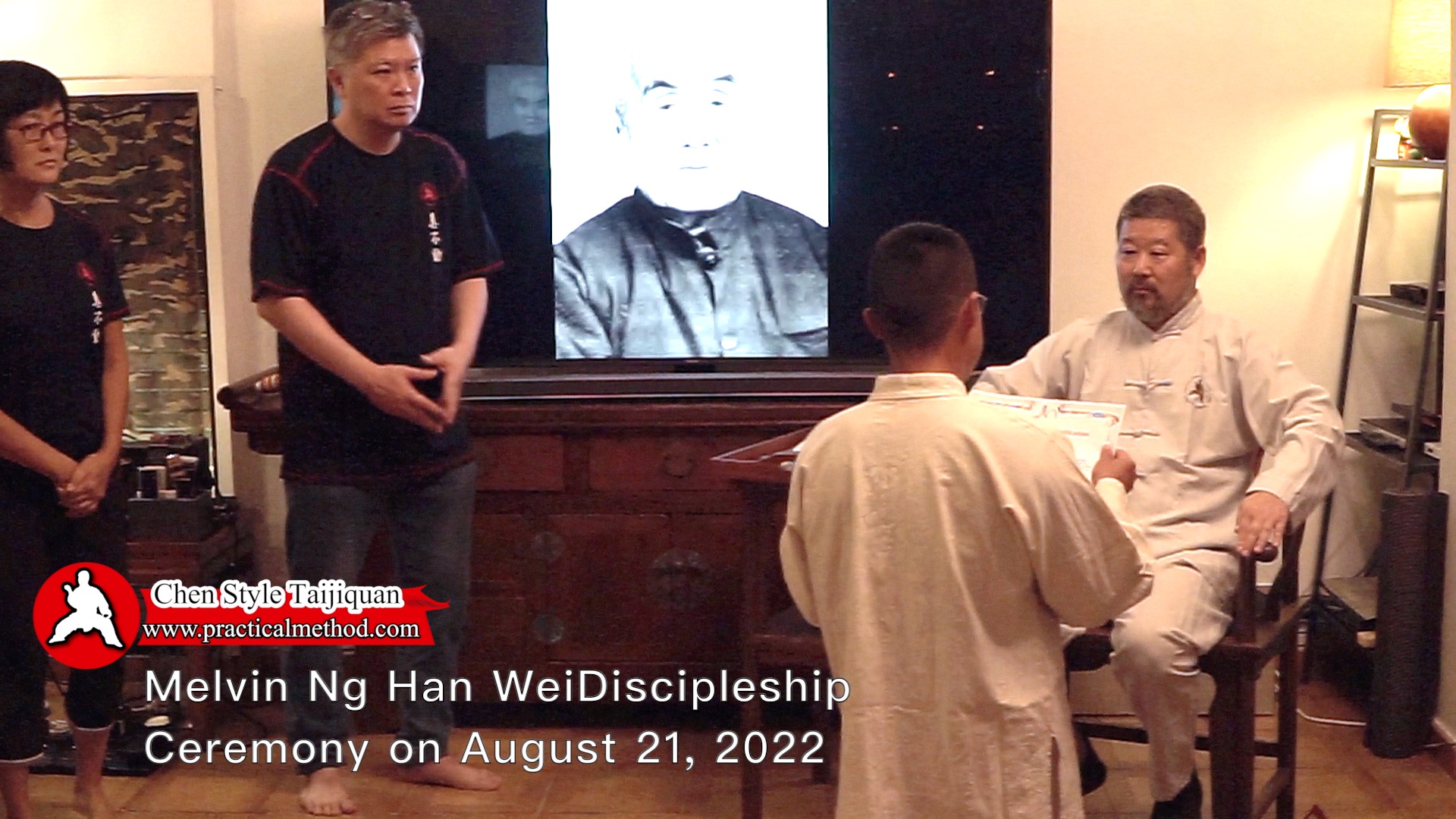 Melvin Ng Became Chen Zhonghua’s Newest Disciple! — Chen Zhonghua Taiji