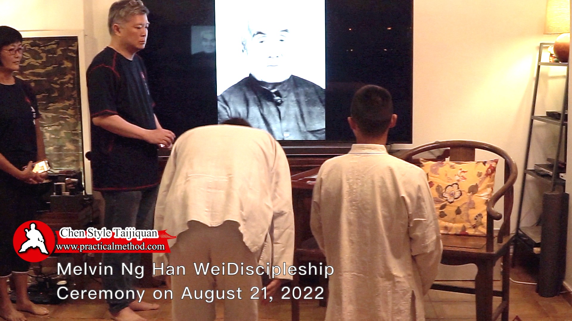 Melvin Ng Became Chen Zhonghua’s Newest Disciple! — Chen Zhonghua Taiji