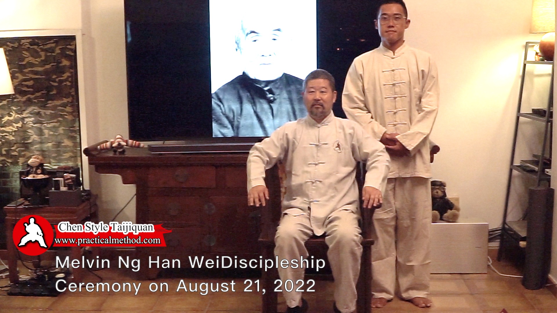 Melvin Ng Became Chen Zhonghua’s Newest Disciple! — Chen Zhonghua Taiji